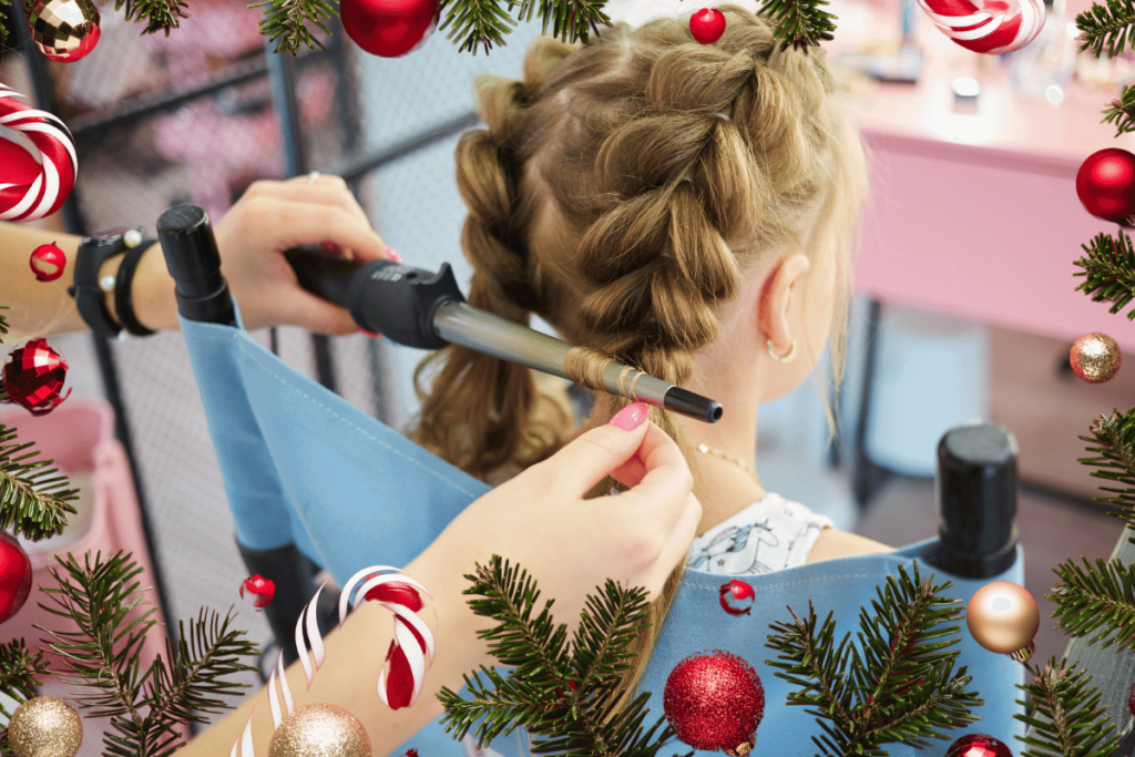 Simple Christmas Hairstyles for Little Girls - Kids Hair Play