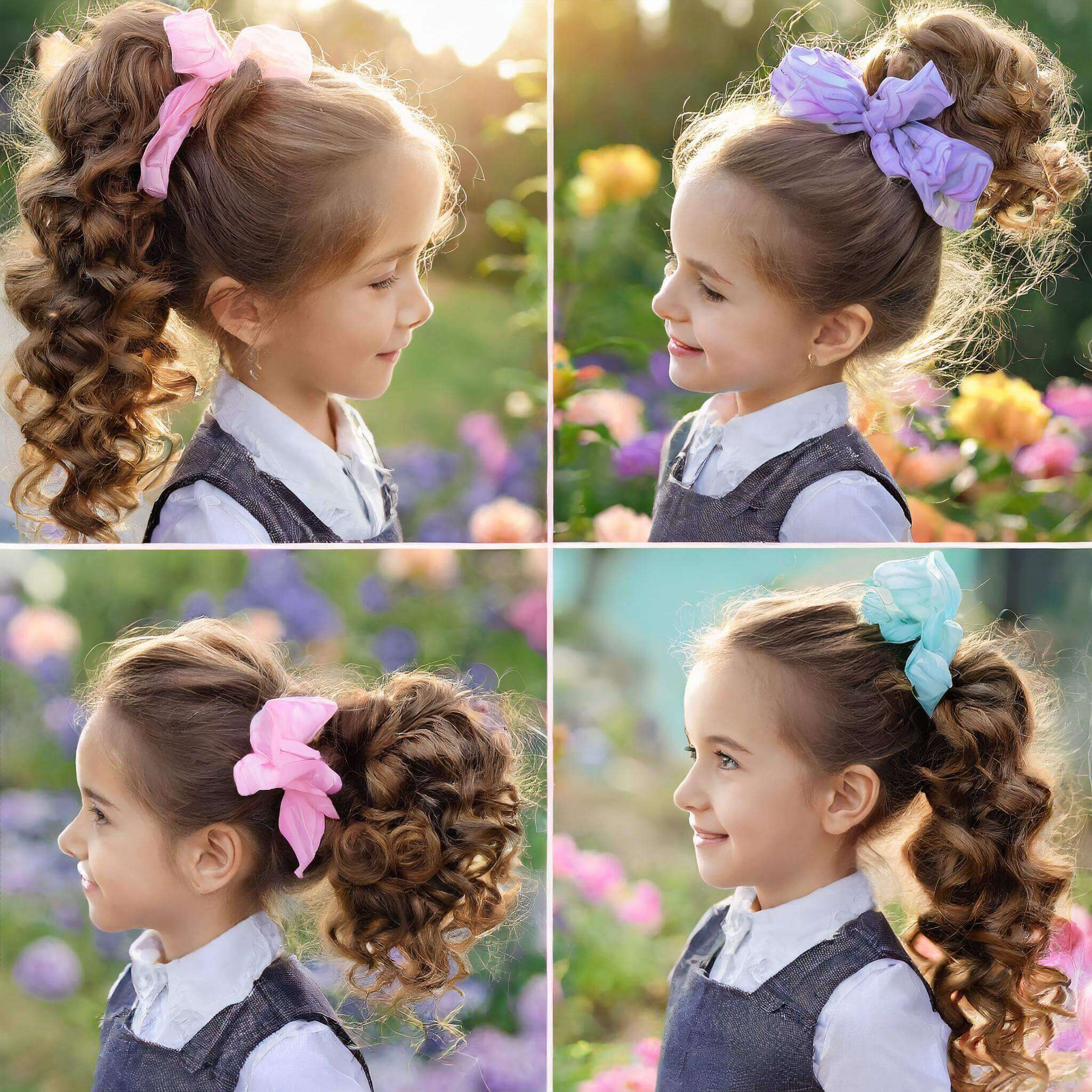 7 Adorable Summer Haircuts for Little Girls with Natural Curls