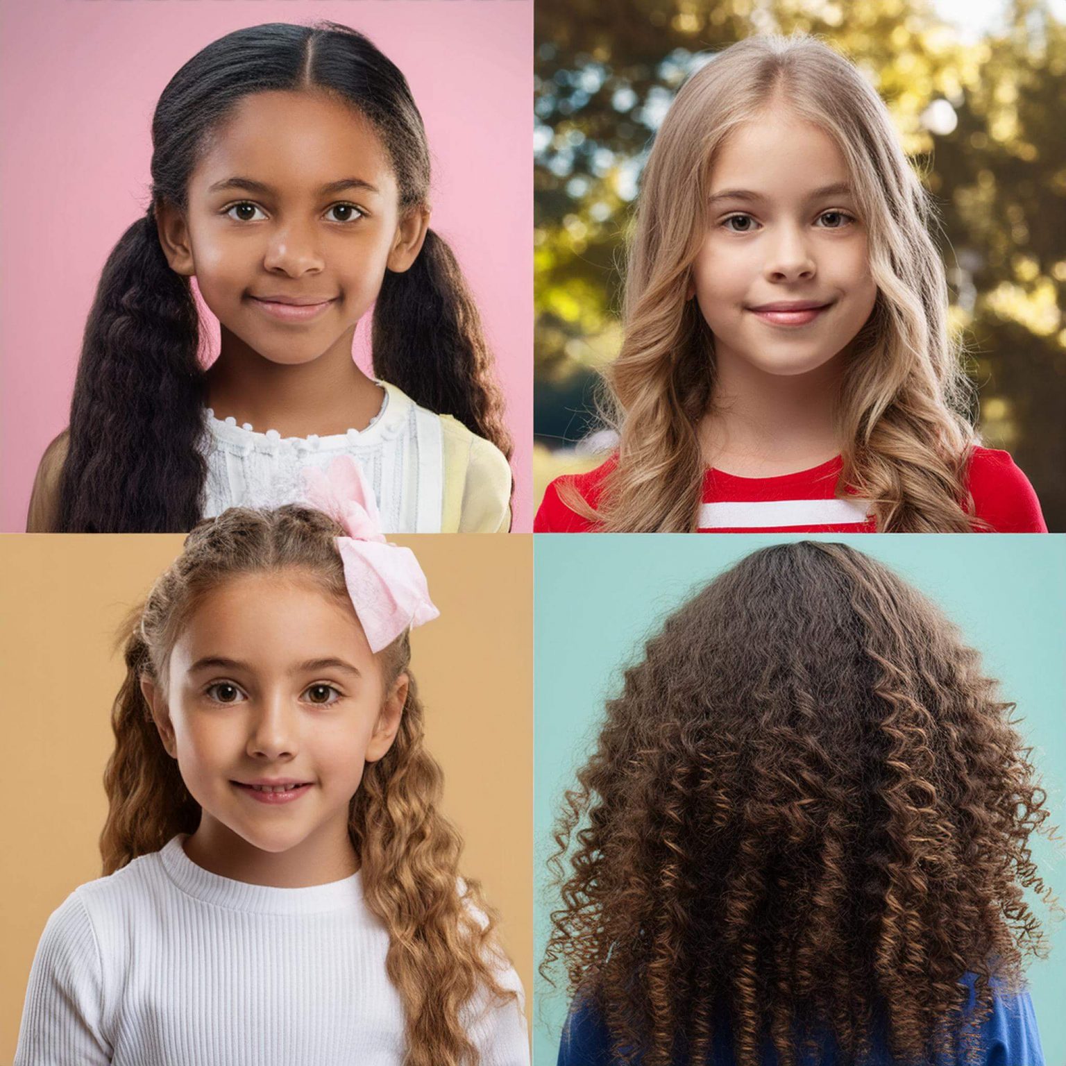 Children's Hair Growth Cycles and Texture Types: The Science Explained